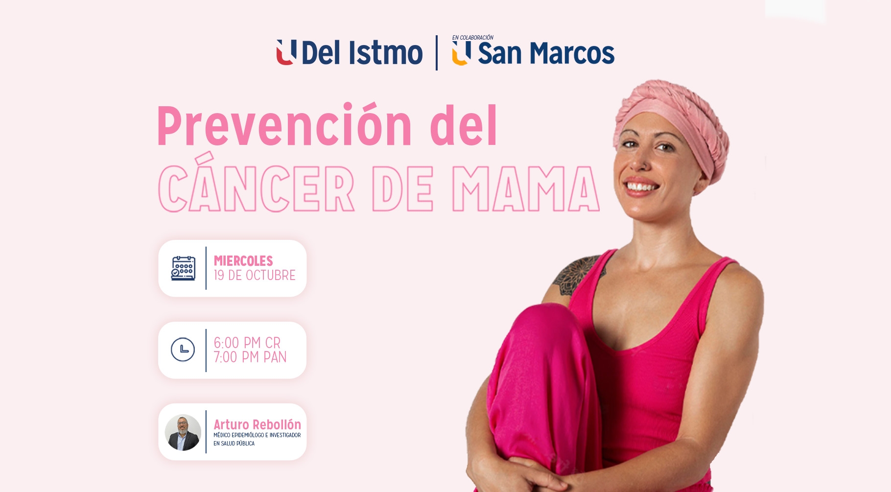 Charla Sobre La Prevención Del Cáncer Mama U Del Istmo Panamá